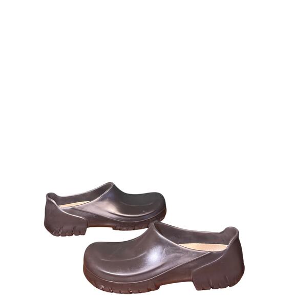 Birkenstock | Shoes | Birkenstock Steel Toe Black Clog Size Euro 46 ...